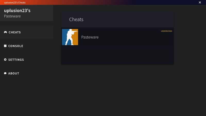 CSGO Cheat Menu Design