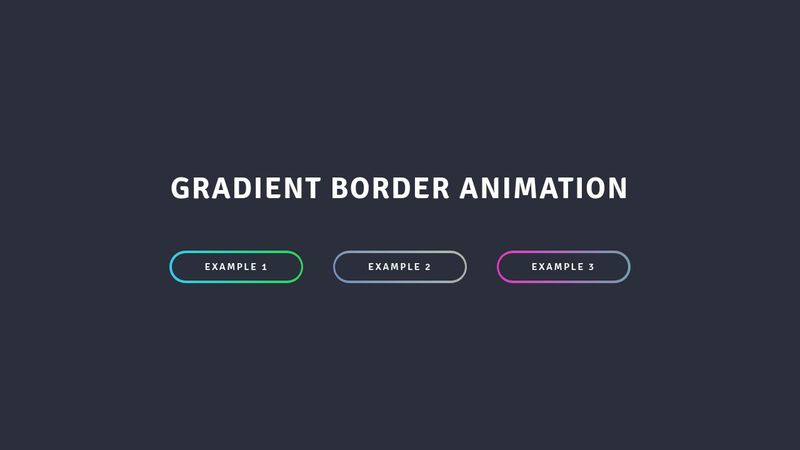 Gradient border CSS
