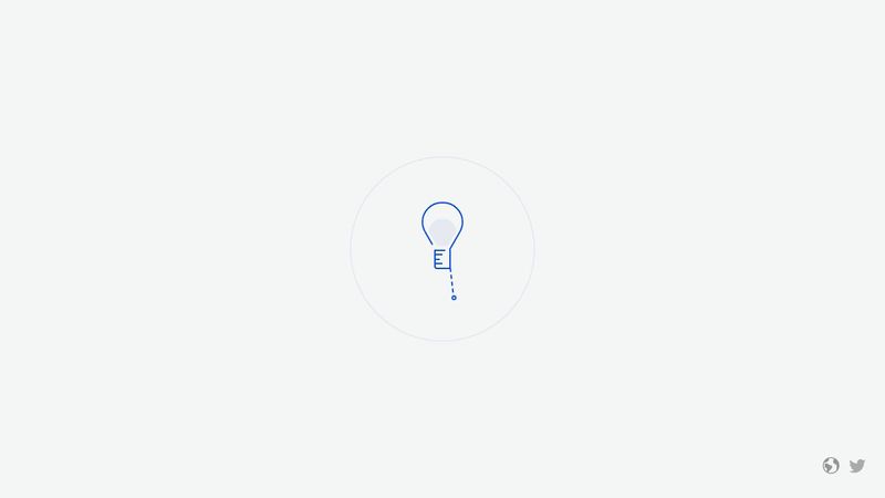 Light Bulb Toggle Button
