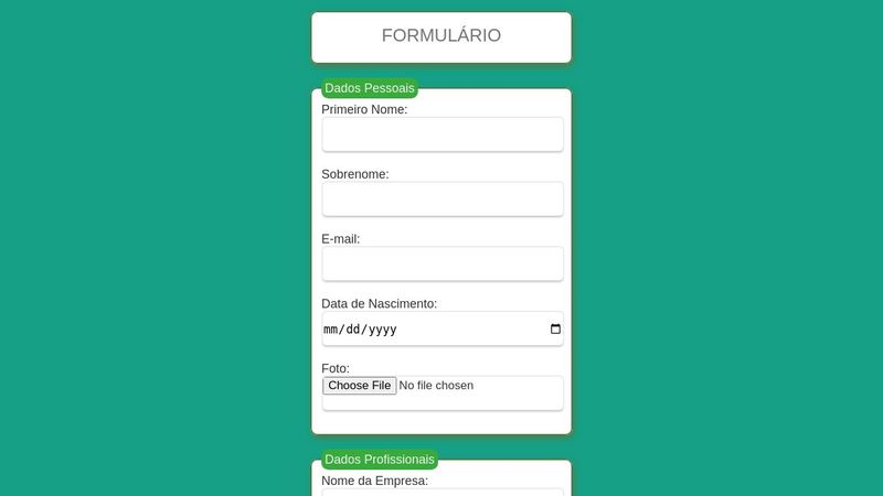 Simple Registration Form ( HTML + CSS )