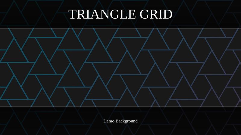Inverse Triangle Pattern v3