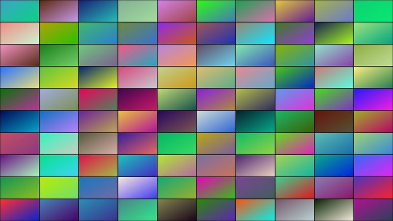 Random Color Tile Illustration