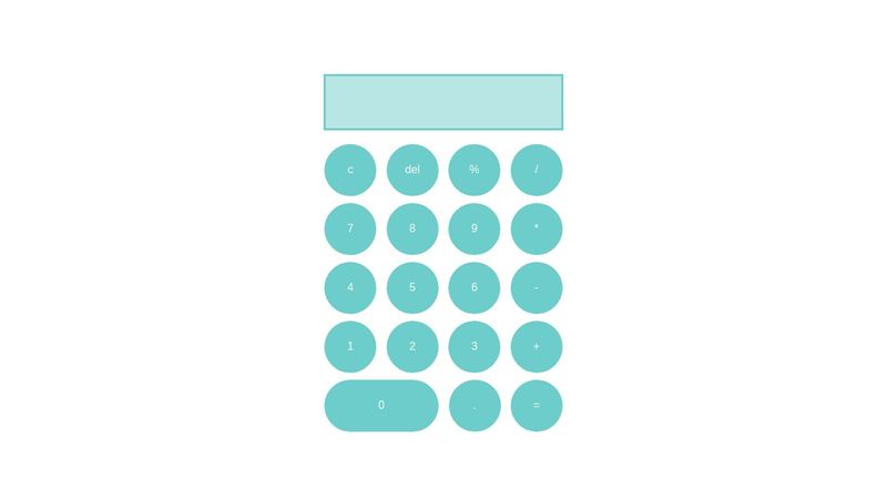 CodePen - Calculator