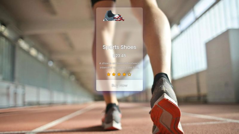 Glassmorphism Product Card UI Design (Tilt JS) Glassmorphism Product Card UI Design (Tilt JS)