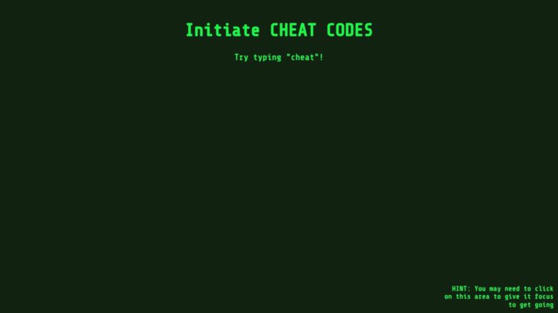 Cheat codes