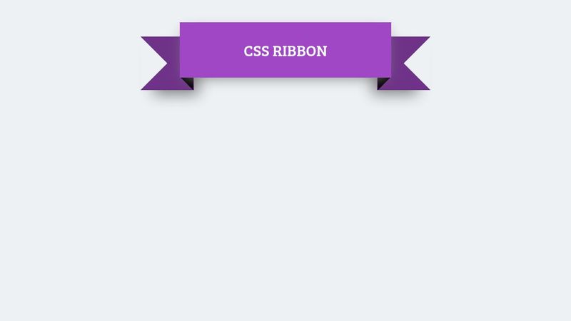 CodePen - CSS Ribbon