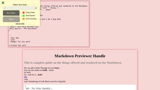 Front End Development Libraries Projects - Build a Markdown Previewer ... Front End Development Libraries Projects - Build a Markdown Previewer ...