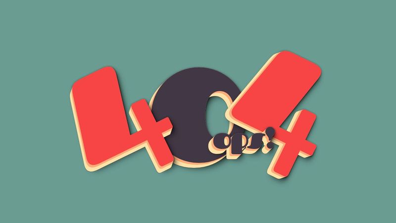 4o4 Oops!