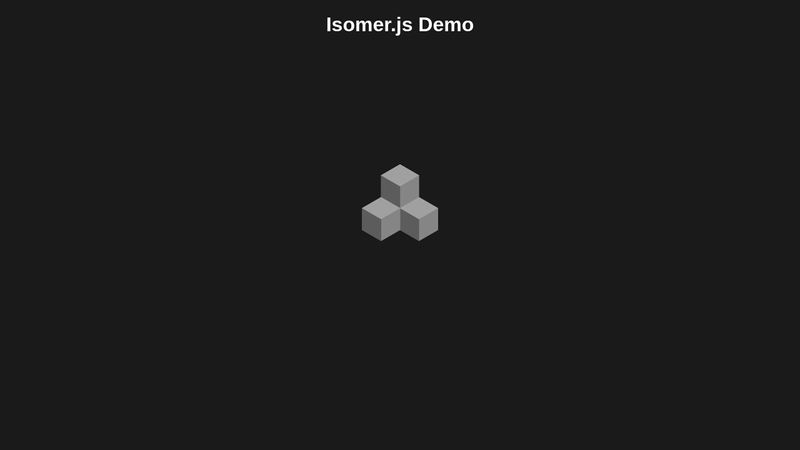 Basic Isomer.js Demo