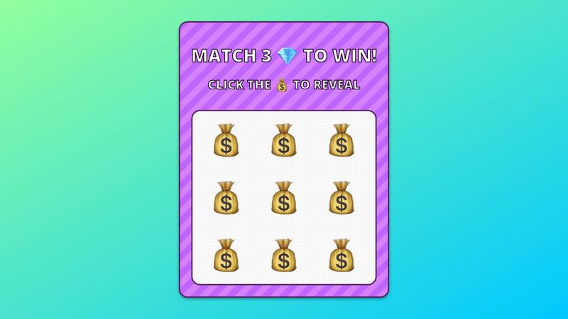 Emoji Scratch Card