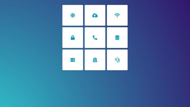 3x3 CSS Grid - Matrix