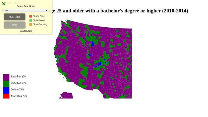 D3: Choropleth Map