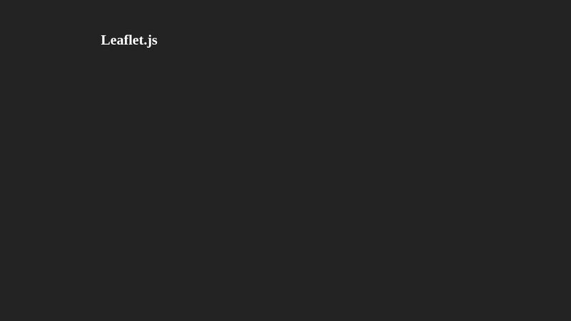 Leaflet js Leaflet js