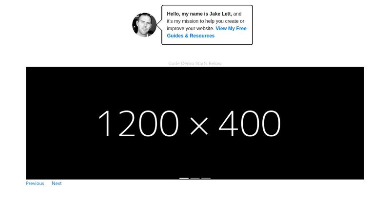 Codepen Bootstrap 4 Basic Image Slider
