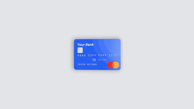 Animated Credit Card