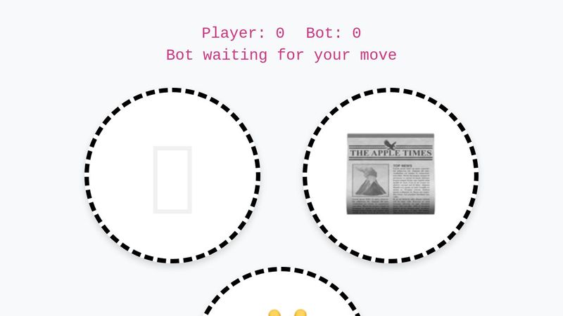 Rock Paper Scissors Bot