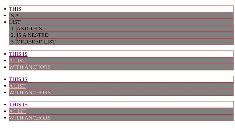 CSS more ways to use selectors