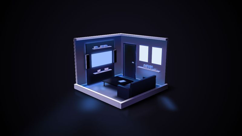 3D Room - Pure CSS