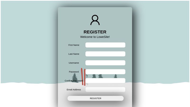 Responsive Registration Form - Maravillosa