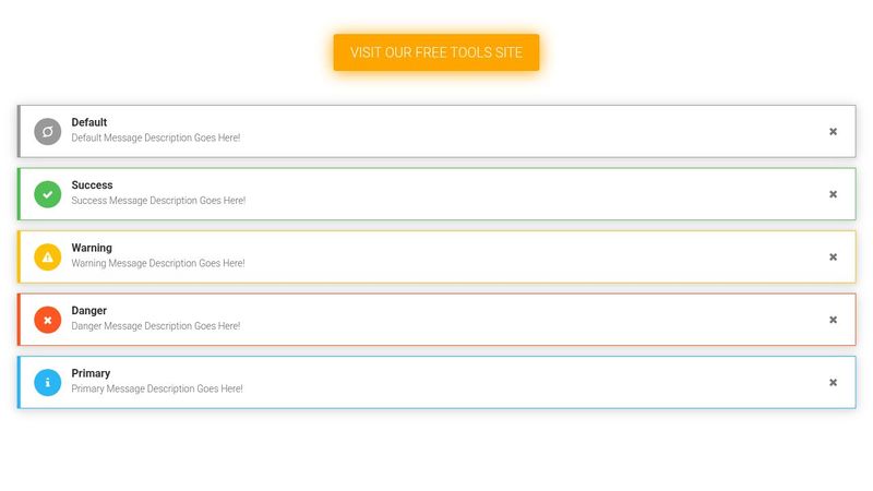 How To Make Custom Alert Notification Using Html Css And Javascript Ytube 0812