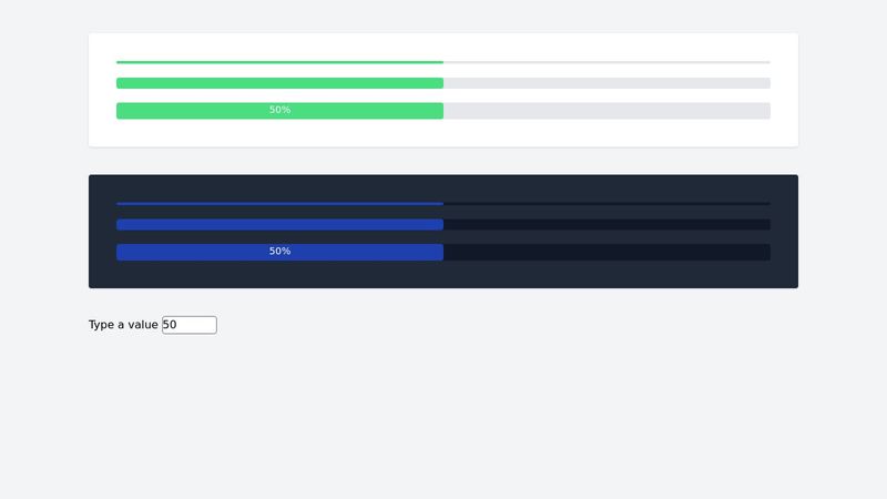 Tailwind Alpine Js Progress Bars 7353