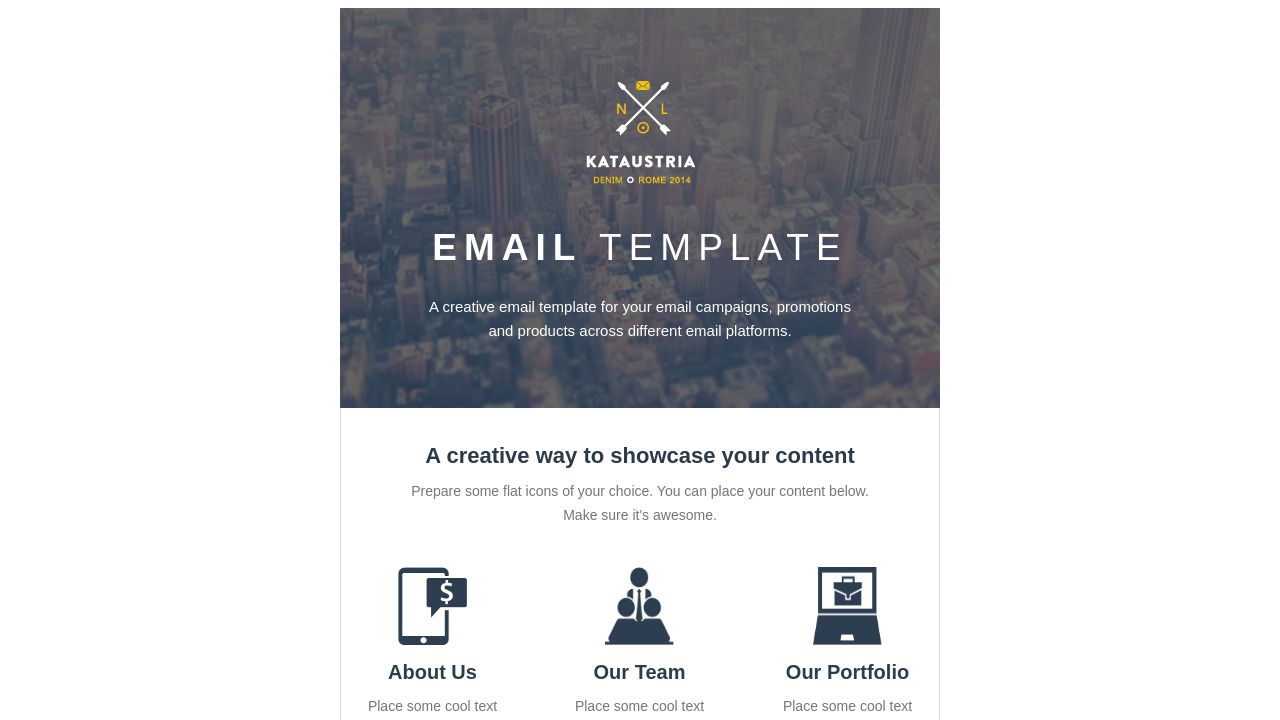 Responsive Email Template responsive-email-template