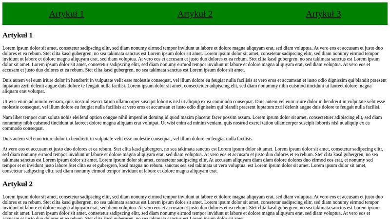 RWD: Responsive Menu