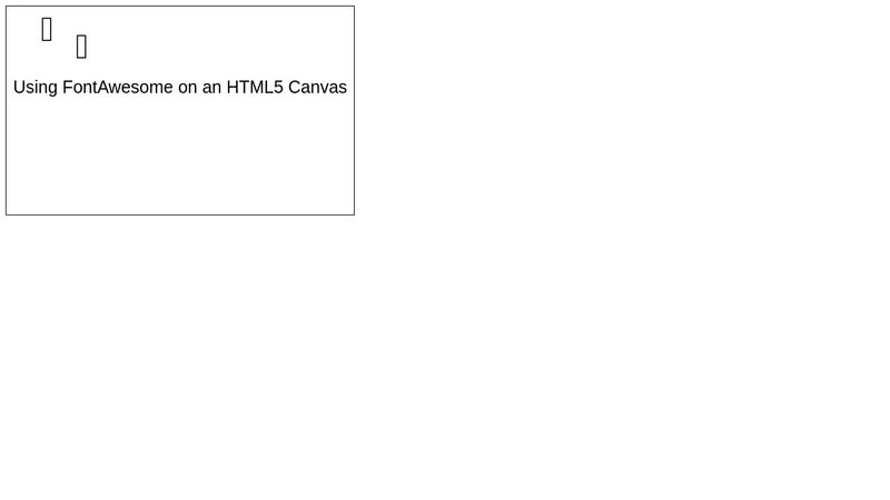 fontawesome-font-in-html5-canvas