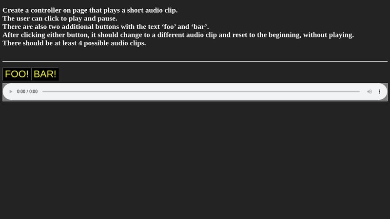 Creating a html player with playlist and controls buttons with javascript