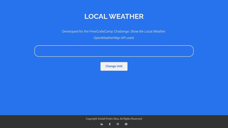 Weather App - Bootstrap/jQuery/ES5