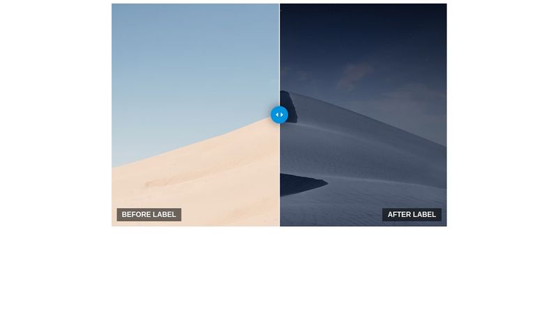Image Comparison Slider