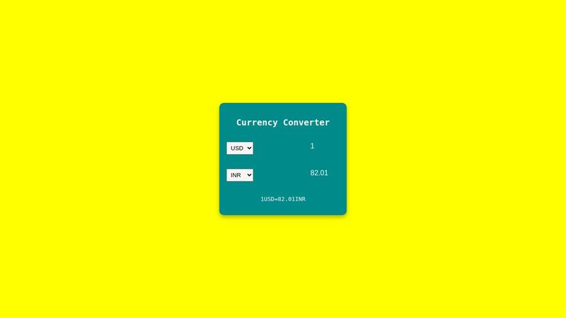 Currency Converter currency-converter