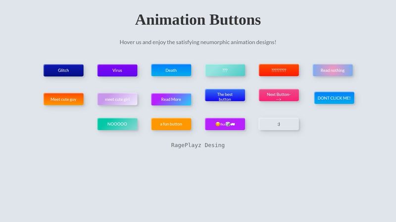Animation buttons