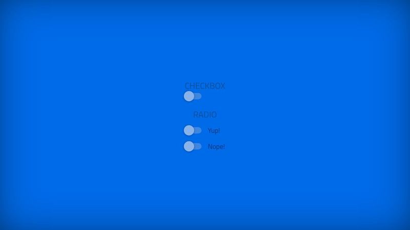 Material-Ui Switch with only CSS