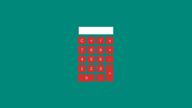 CodePen - calculator