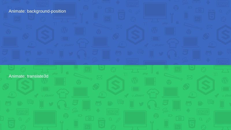 CodePen - Infinite Scrolling Background