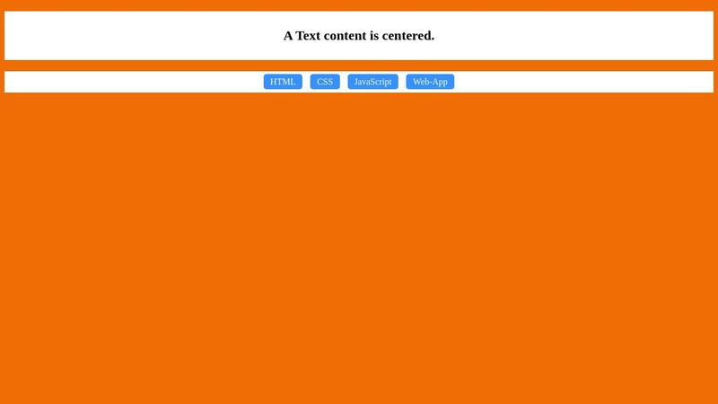 Centering Text in HTML-CSS