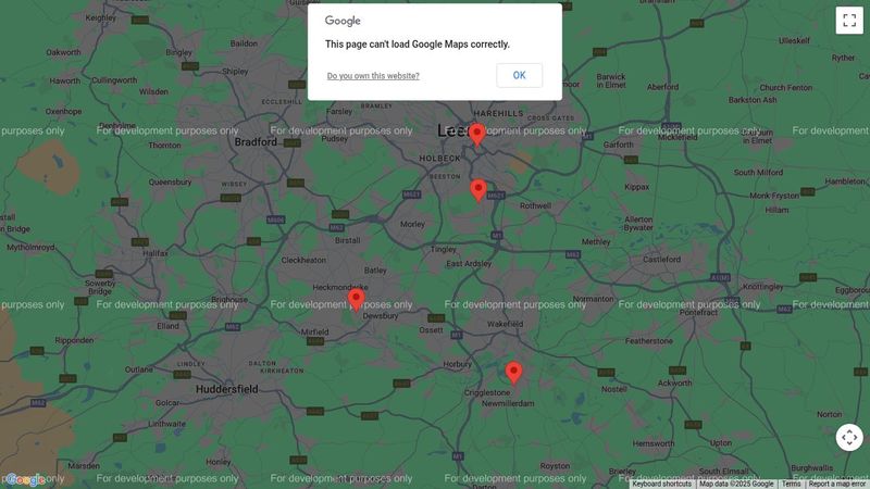Google Maps JS API Example