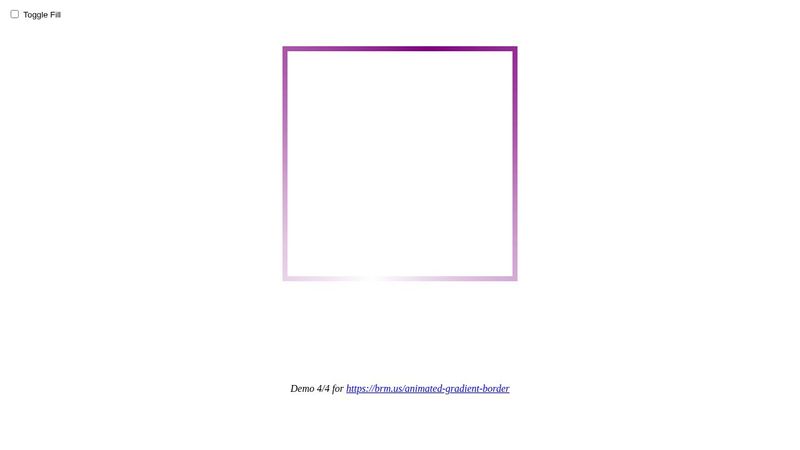 CSS Rainbow Gradient Border (Animated)