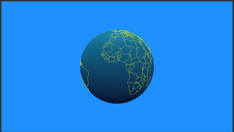 WebGL globe - three.js