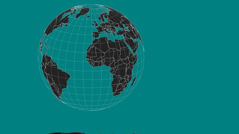 D3.js Rotating Earth