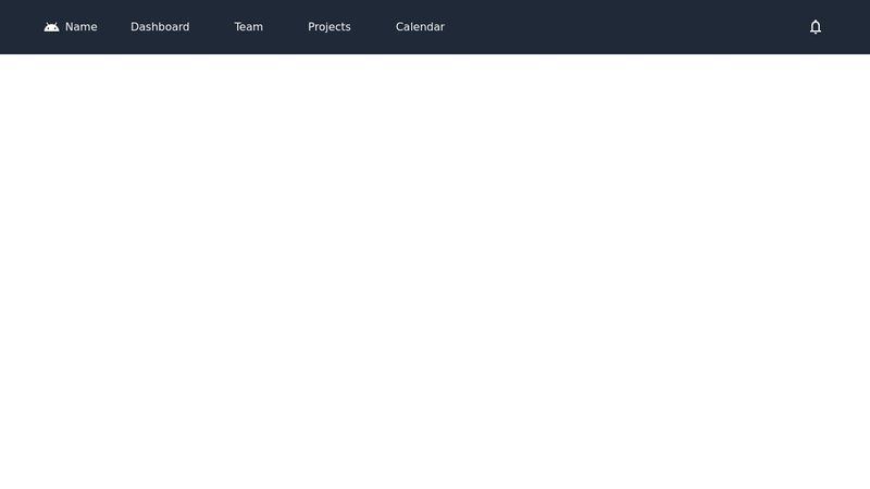 Responsive Navbar For React And Html Using Tailwindcss With Dark And Light Modes
