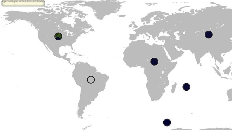 World Map Navigation