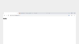 Chrome Title Bar with editable omnibox