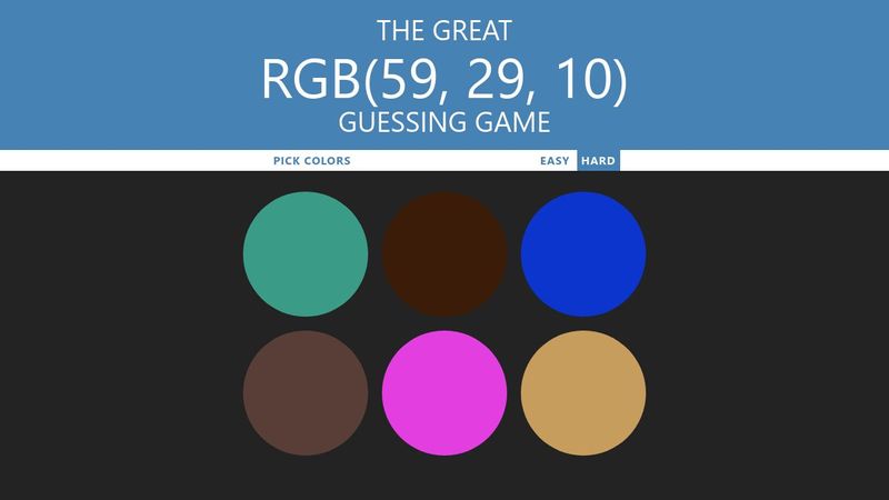 Color Picker Game