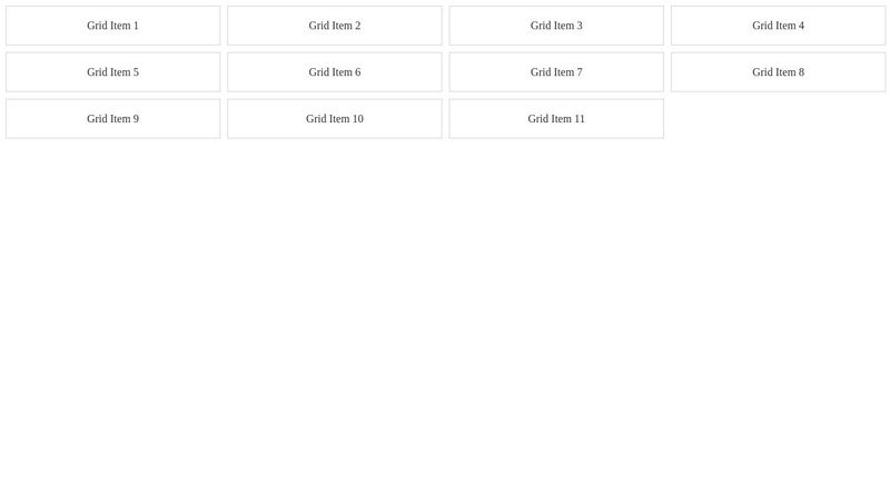 Sortable Grid Drag and Drop