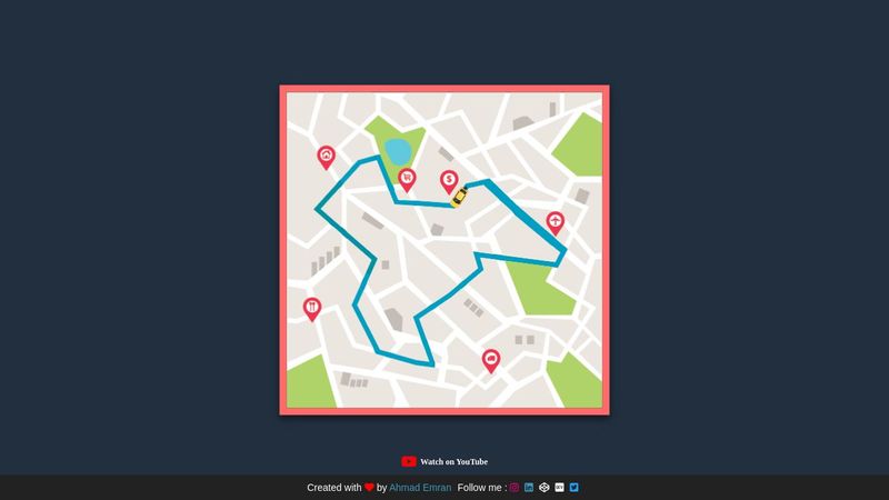 Animation with offset-path | Only Using CSS & HTML