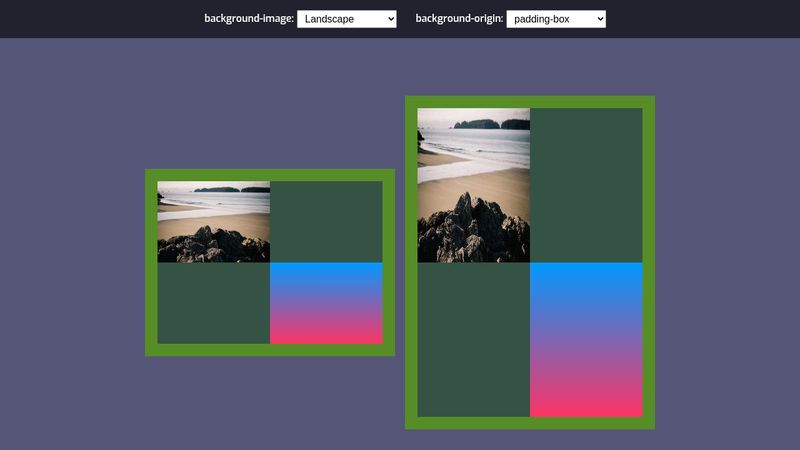 CSS Background: background-size with percentage values