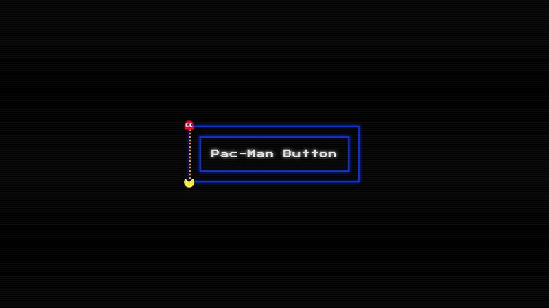 Animated Pac-Man Button (Pure CSS)