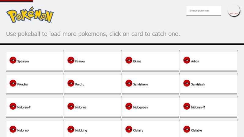 Axios example - with pure js - pokeapi
